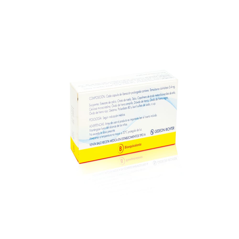 Tamsol 0,4 mg 30 Cápsulas De Liberación Prolongada | Cruz Verde