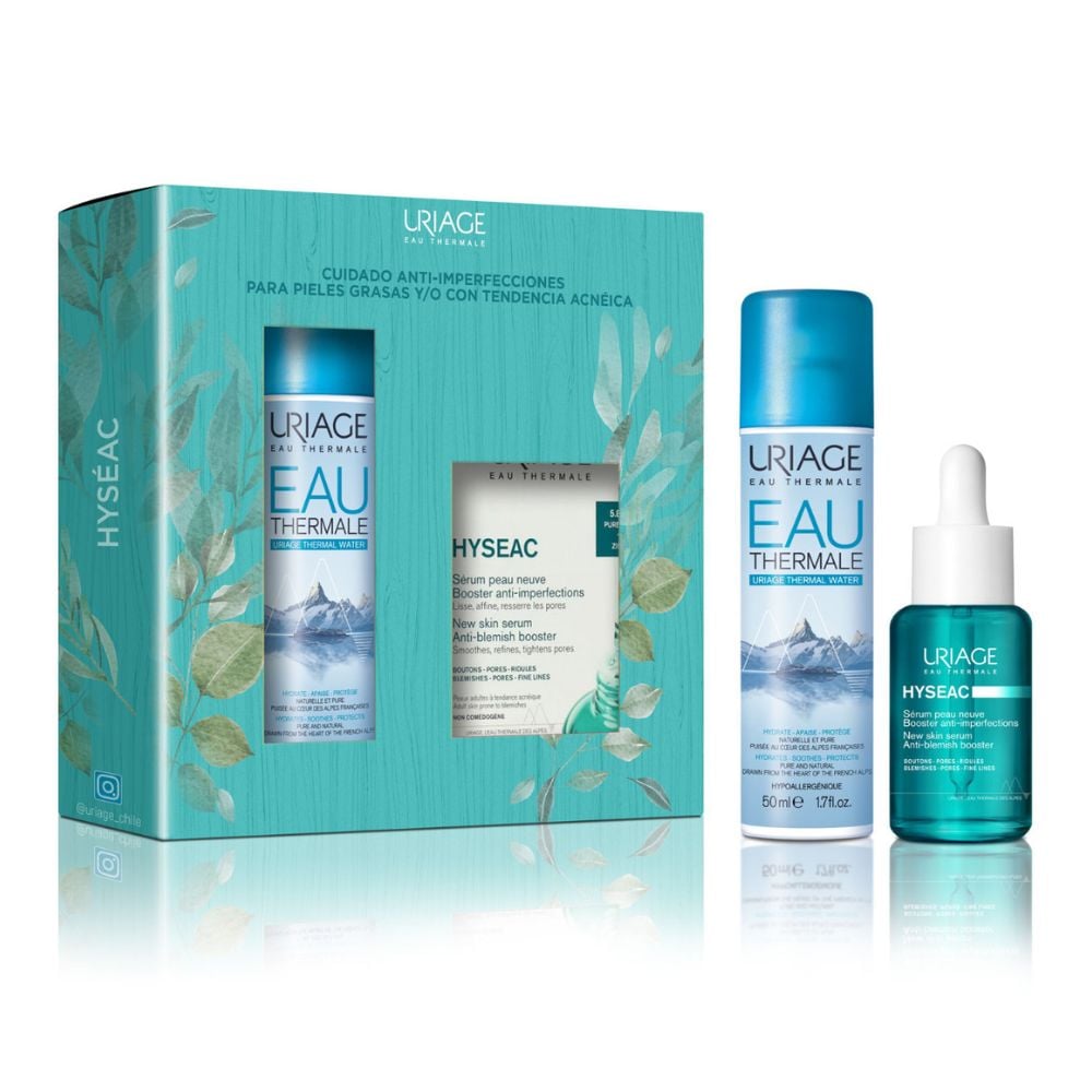 Set Hyséac Serum Booster Anti-imperfecciones + Agua Termal de Uriage 50ml | Cruz Verde