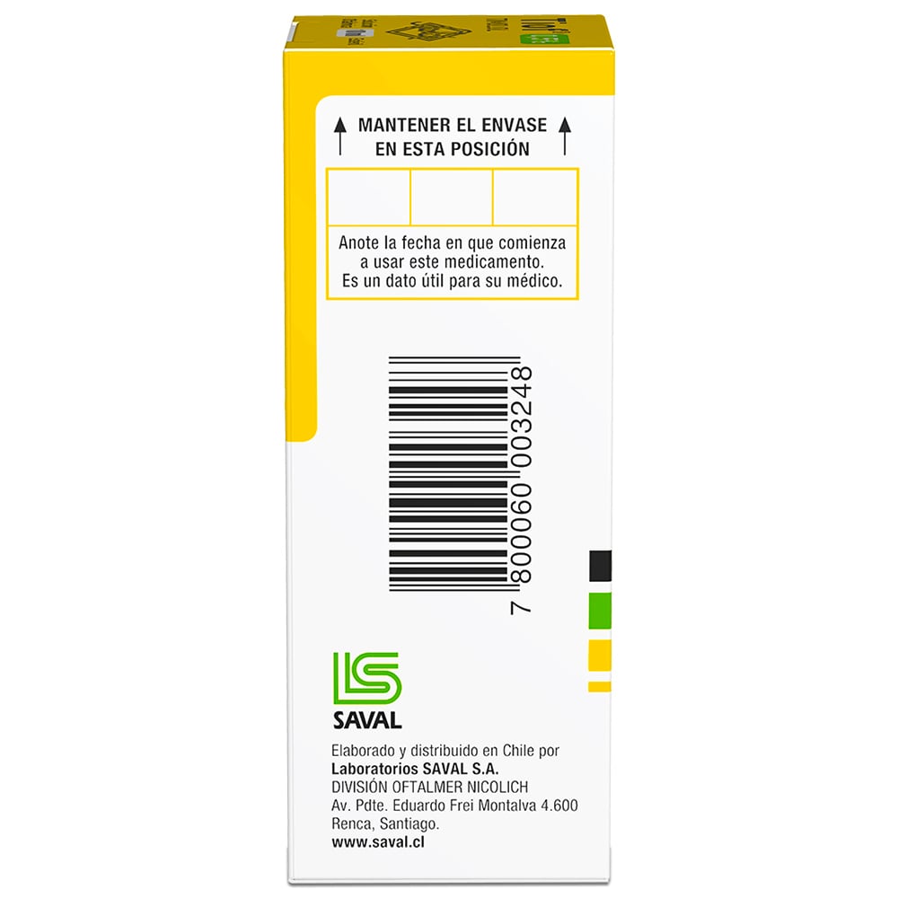 Tiof Timolol 0,5% Solución Oftálmica 10 mL | Cruz Verde