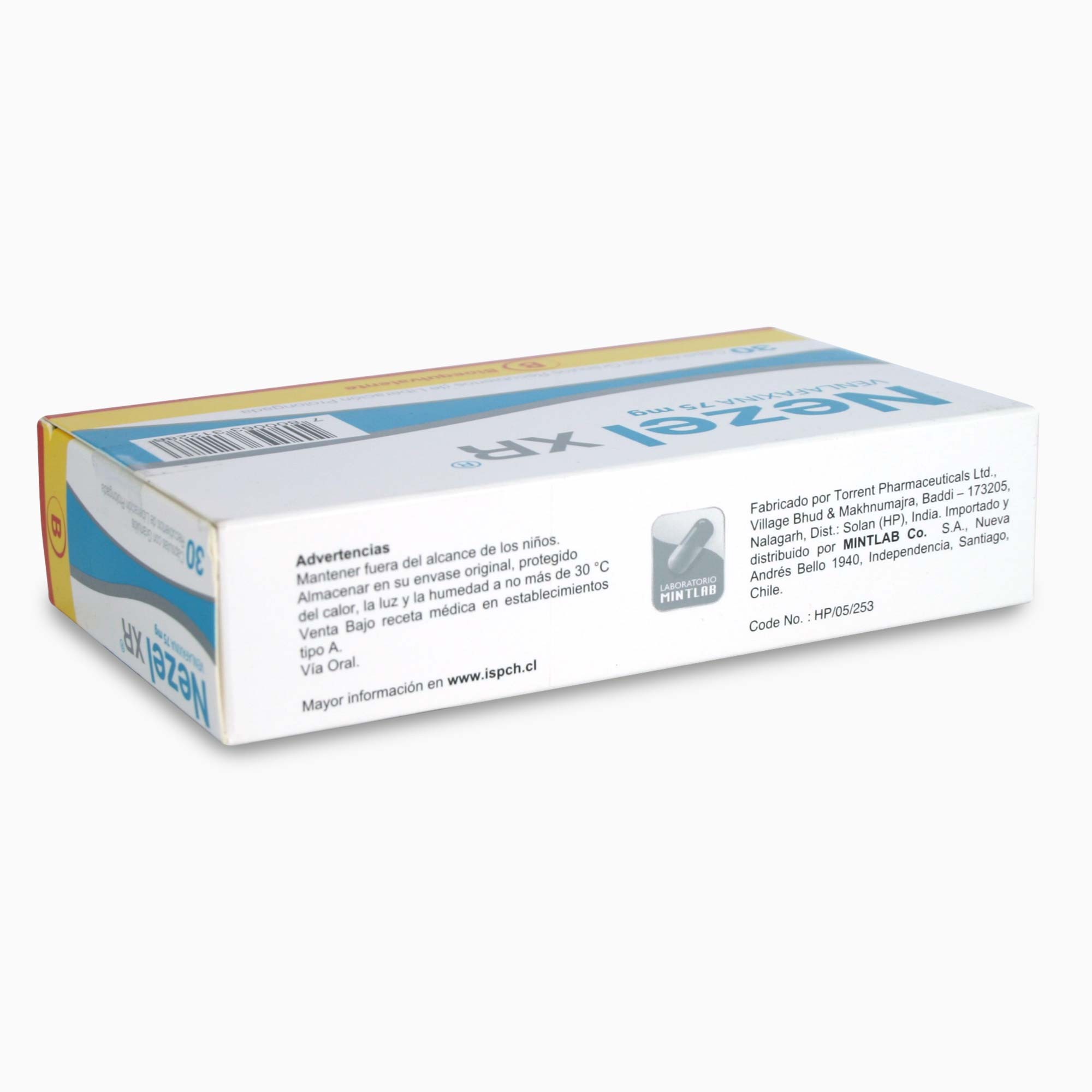 Nezel XR Venlafaxina 75 mg 30 Cápsulas Liberacion Prolongada | Cruz Verde