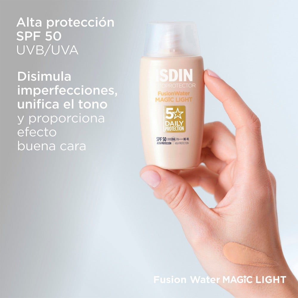 Fotoprotector Fusion Water Magic Color Light Spf50 50ml | Cruz Verde