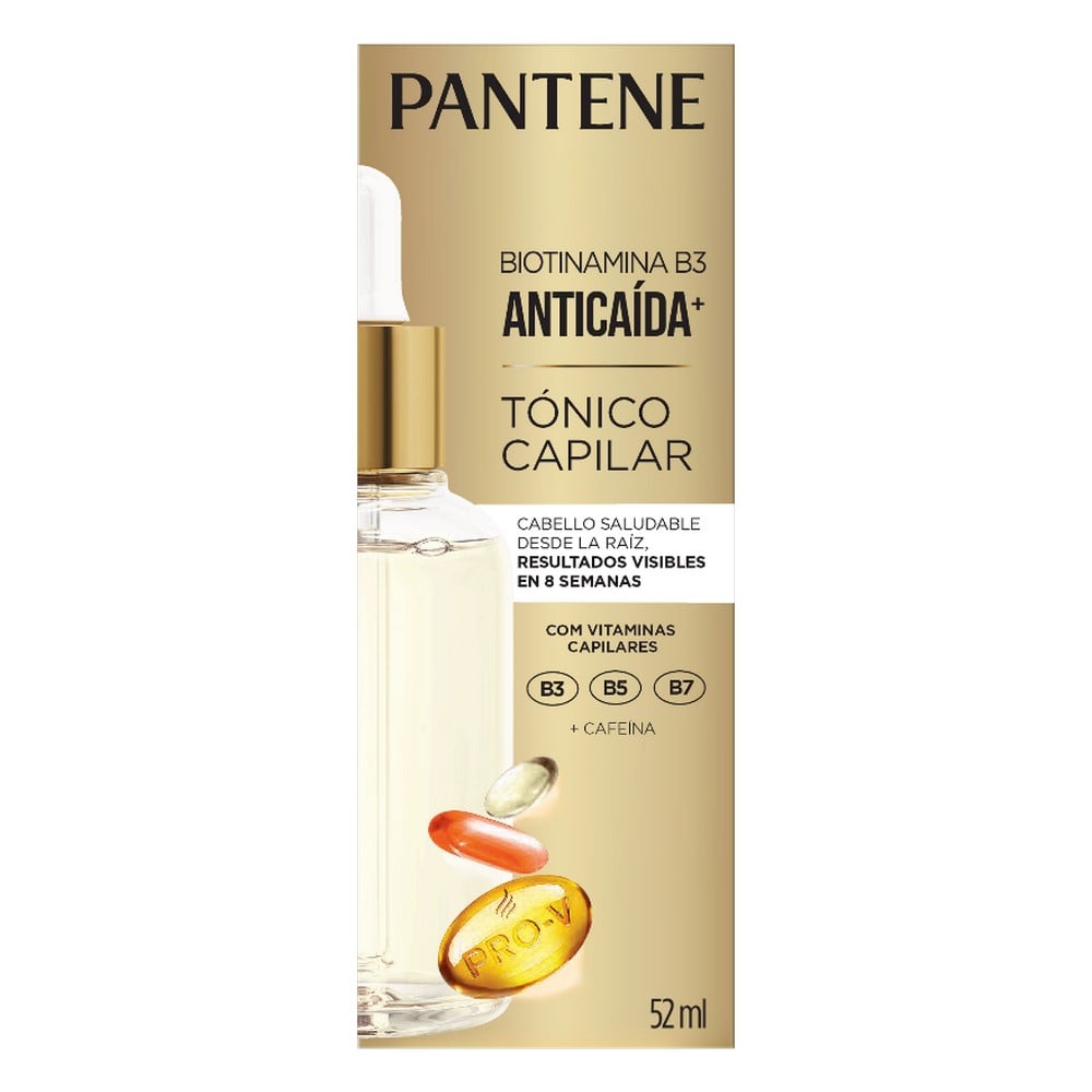 Tónico Capilar Pantene Anticaída+ Biotinamina B3 52 ml