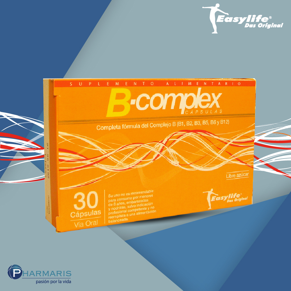 B-Complex 30 Cápsulas | Cruz Verde