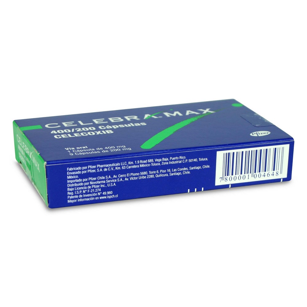 Celebra Max Celecoxib 10 Cápsulas | Cruz Verde