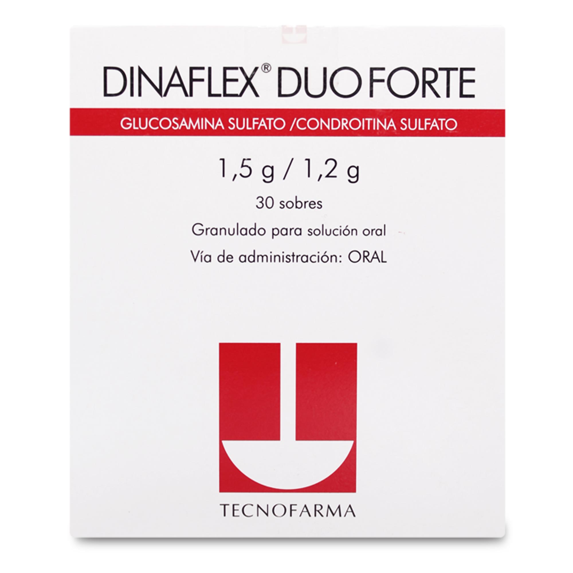 Dinaflex Duo Forte Glucosamina 1200 mg 30 Sobres | Cruz Verde