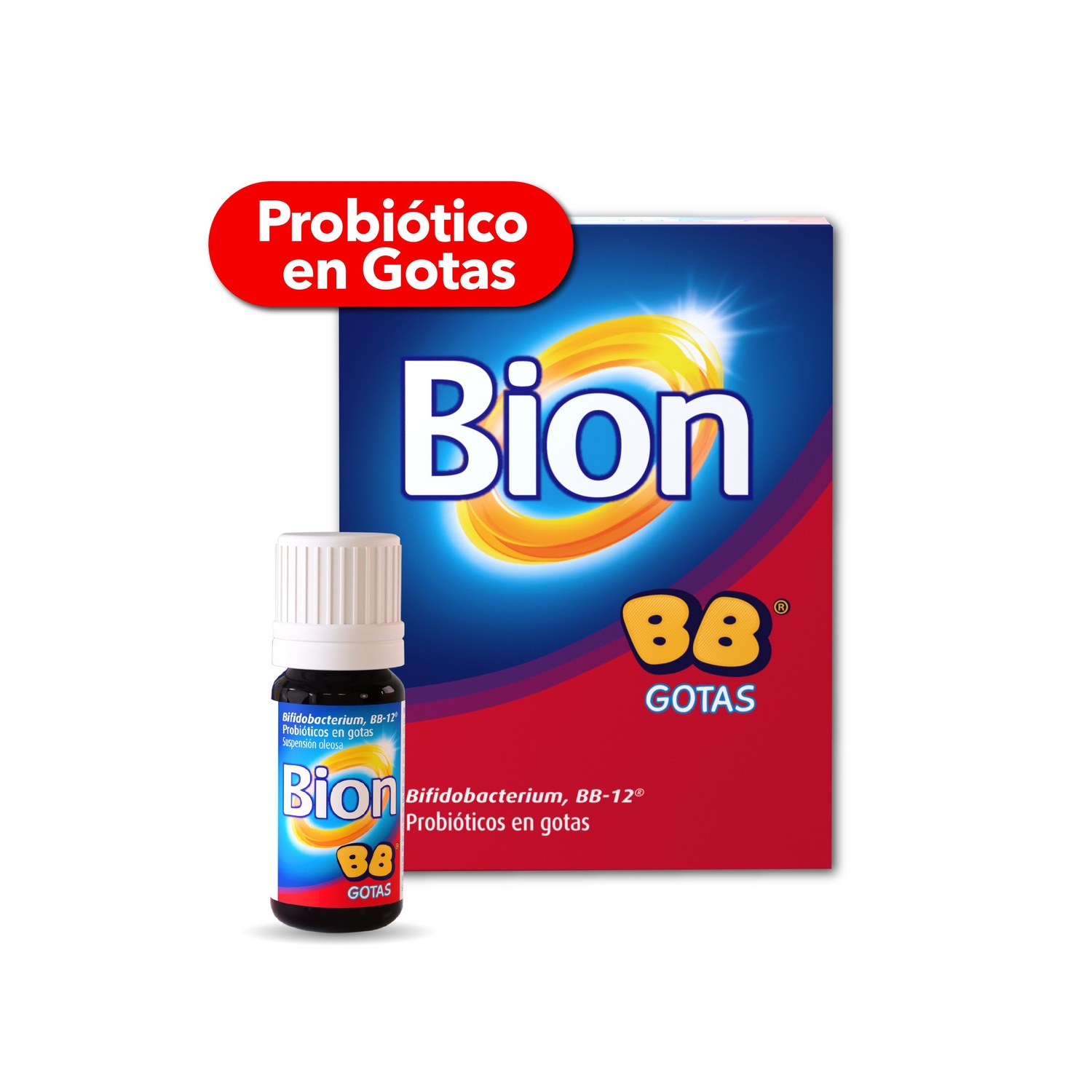Bion BB Suspensión Oleosa Probioticos Gotas 5 gr - FarmaCompara