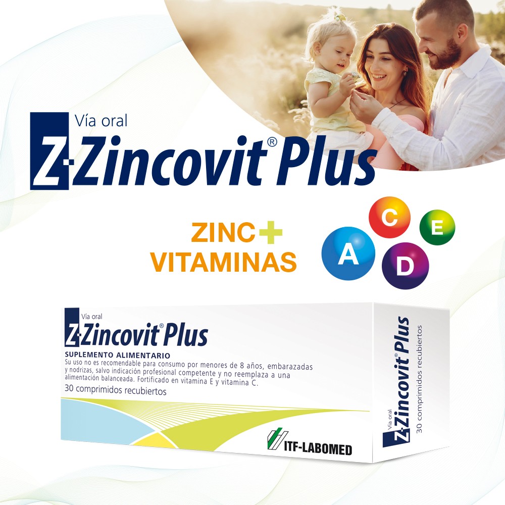 Z-Zincovit Plus Suplemento Alimentario 30 Comprimidos Recubiertos ...