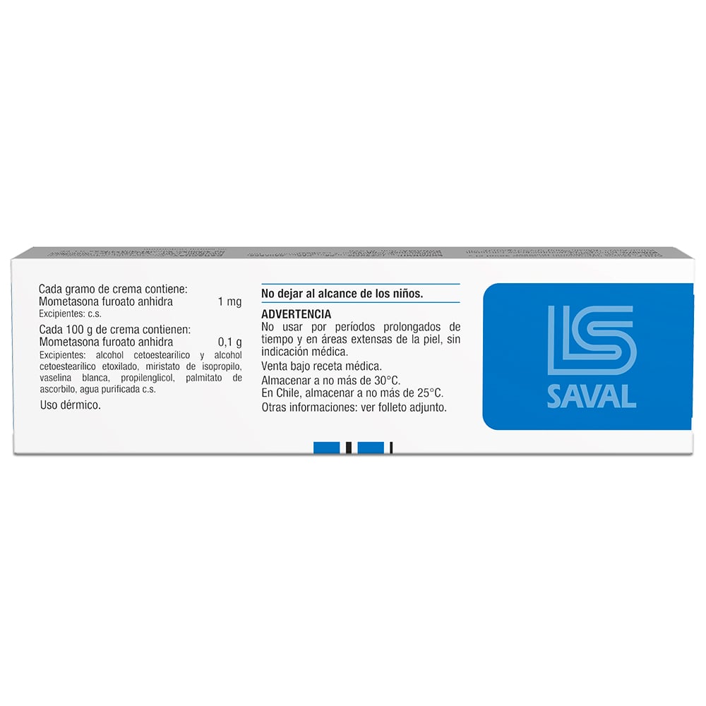 Dermosona Mometasona 0,1% Crema Topica 10 gr | Cruz Verde