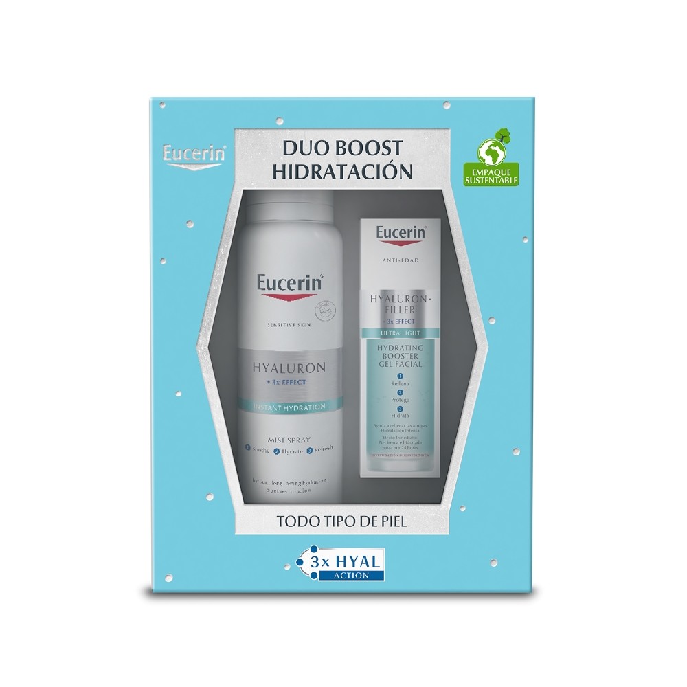 Estuche Duo Pack Duo Boost Hidratación Hyaluron Filler Mist Spray 150ml ...