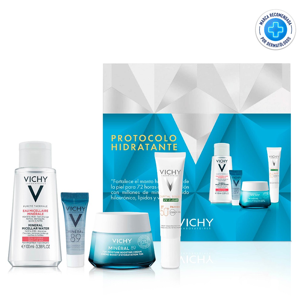 Set Vichy Minéral 89 Crema | Cruz Verde