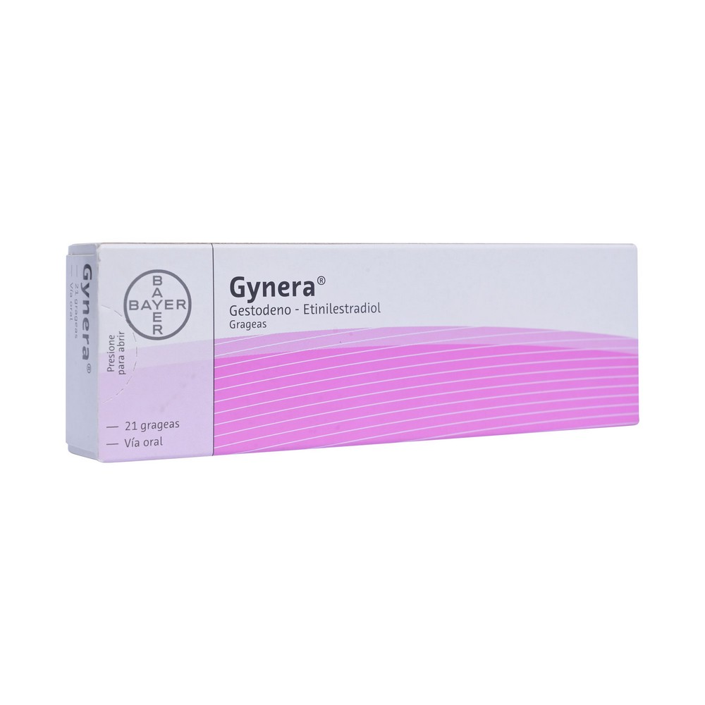 Gynera Gestodeno 75 mcg 21 Grageas | Cruz Verde
