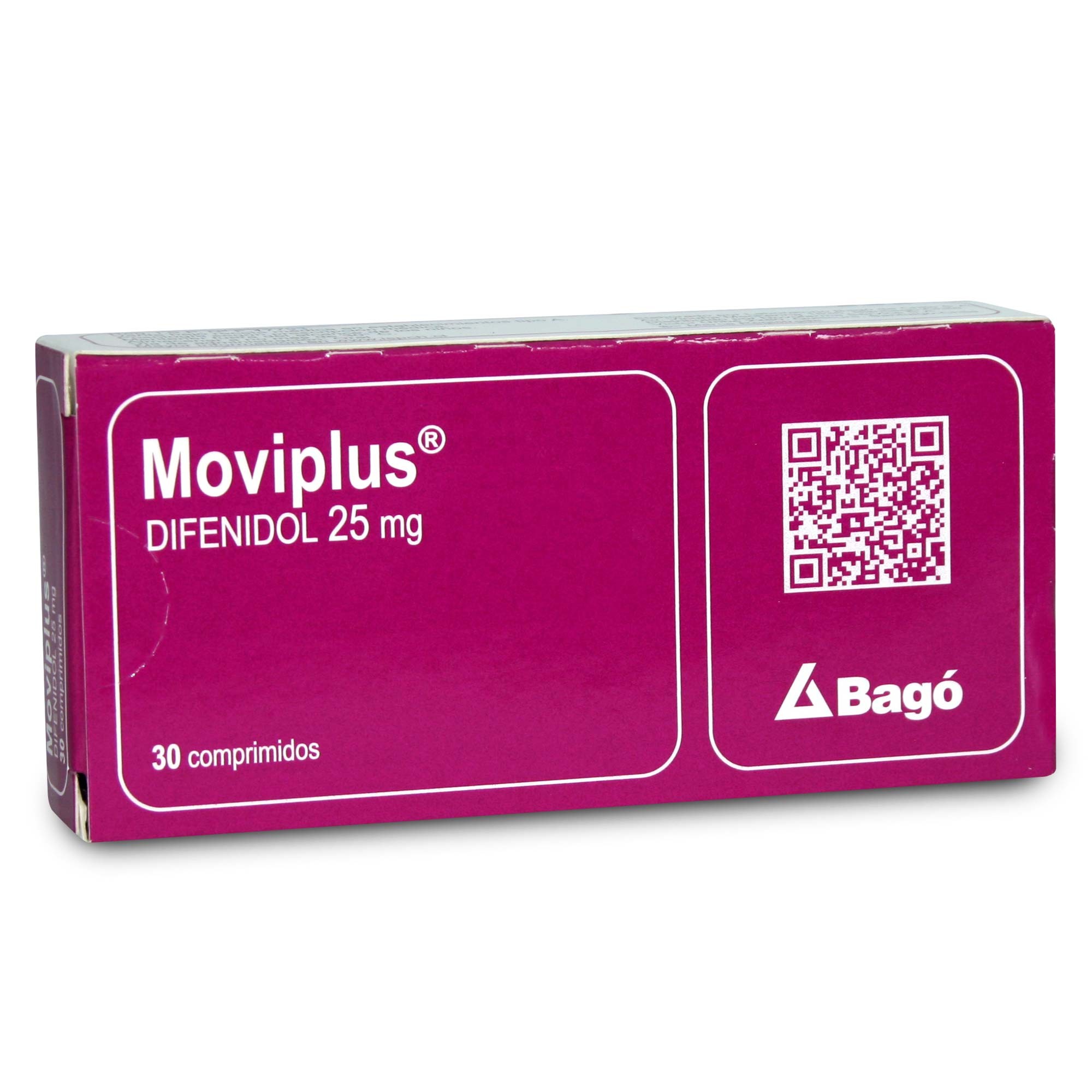 Moviplus Difenidol 25 mg 30 Comprimidos | Cruz Verde
