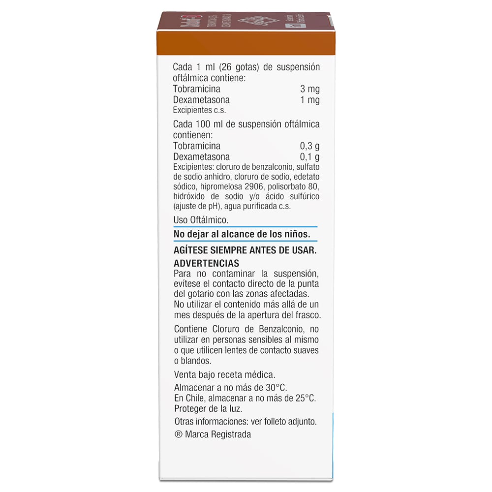 Xolof-D Tobramicina 0,3% Solución Oftálmica 5 mL | Cruz Verde