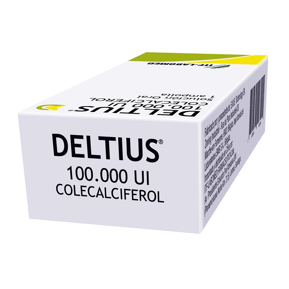 Deltius Colecalciferol 100.000 UI 1 Ampolla Bebible | Cruz Verde