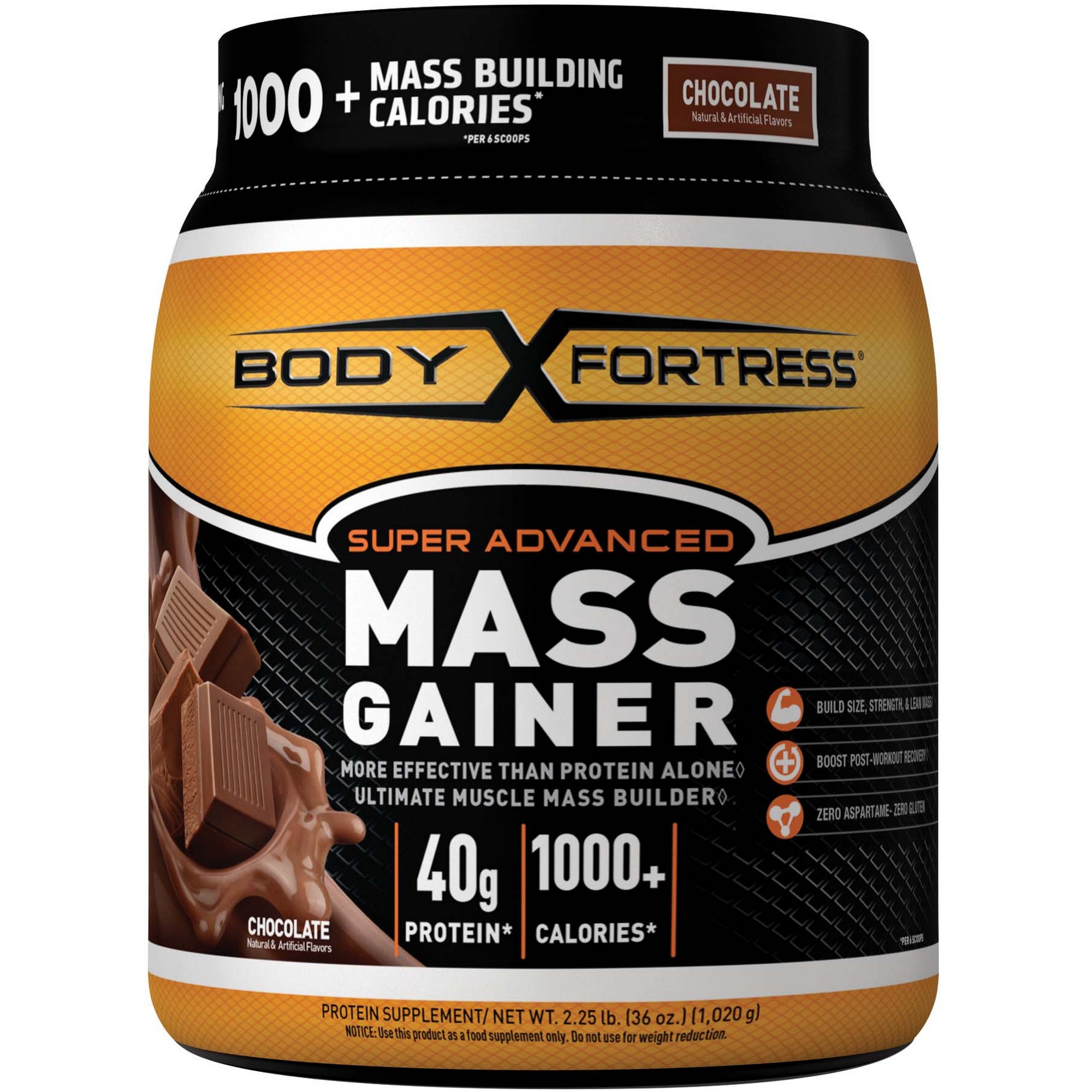Mass Gainer Sabor Chocolate 1.020 gr | Cruz Verde