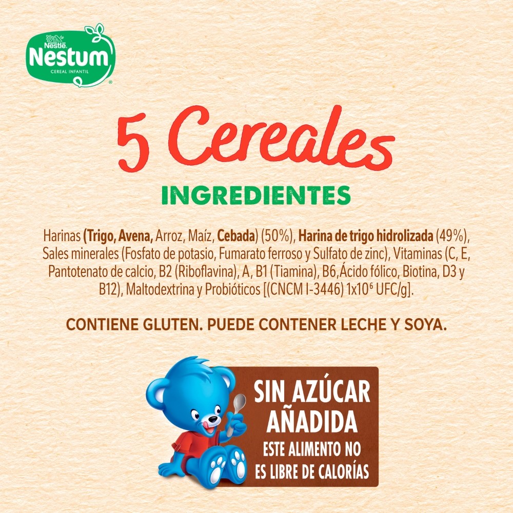Cereal Infantil 5 Cereales 250g | Cruz Verde