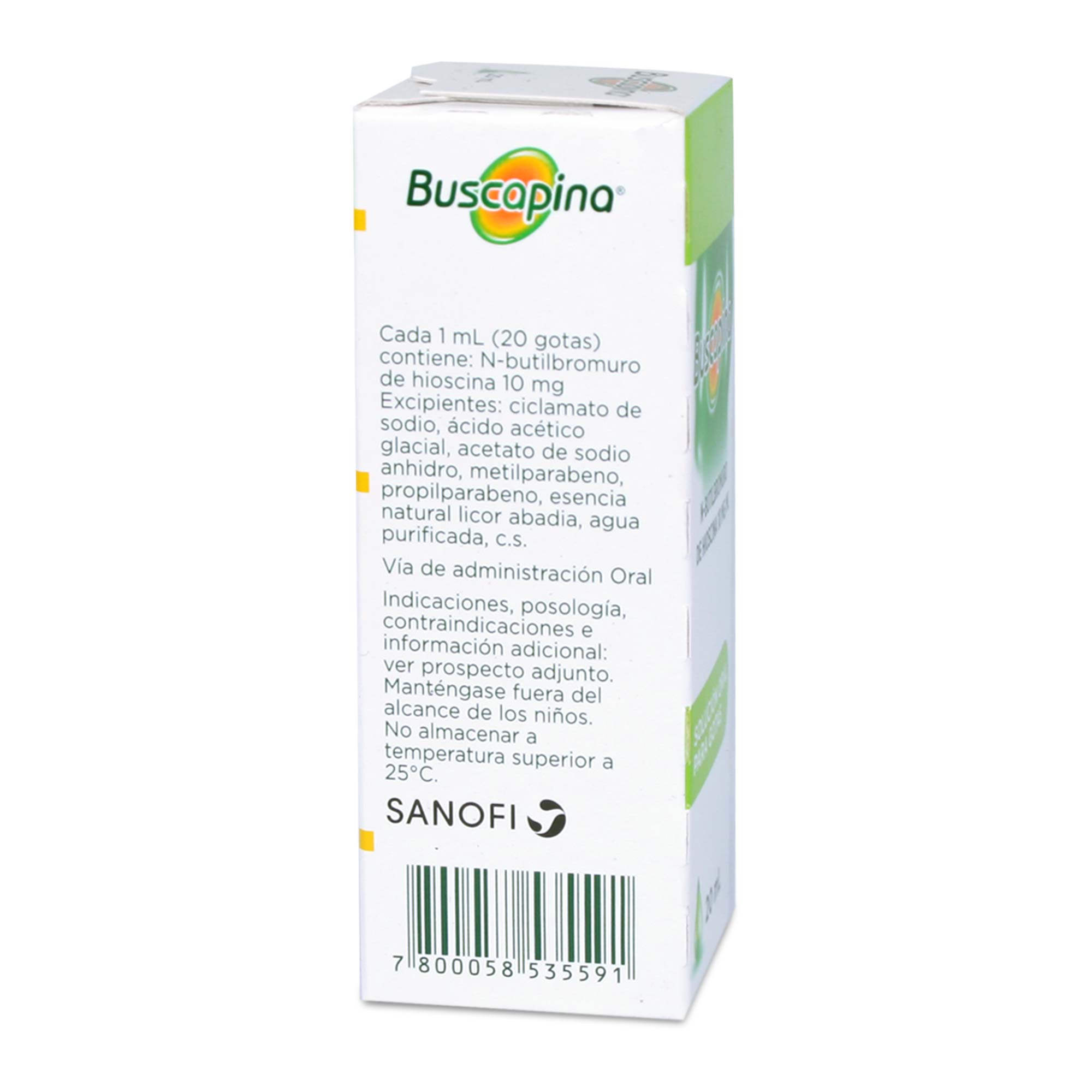 Buscapina Escopolamina 10 mg Gotas 20 mL | Cruz Verde