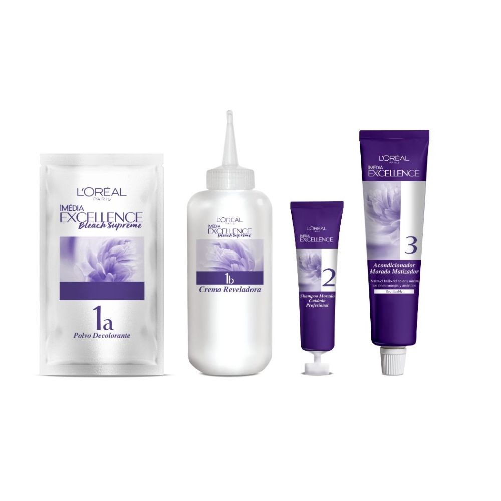 Decolorante Capilar Bleach Supreme Aclarante Hasta 8 Tonos Rubio Claro ...