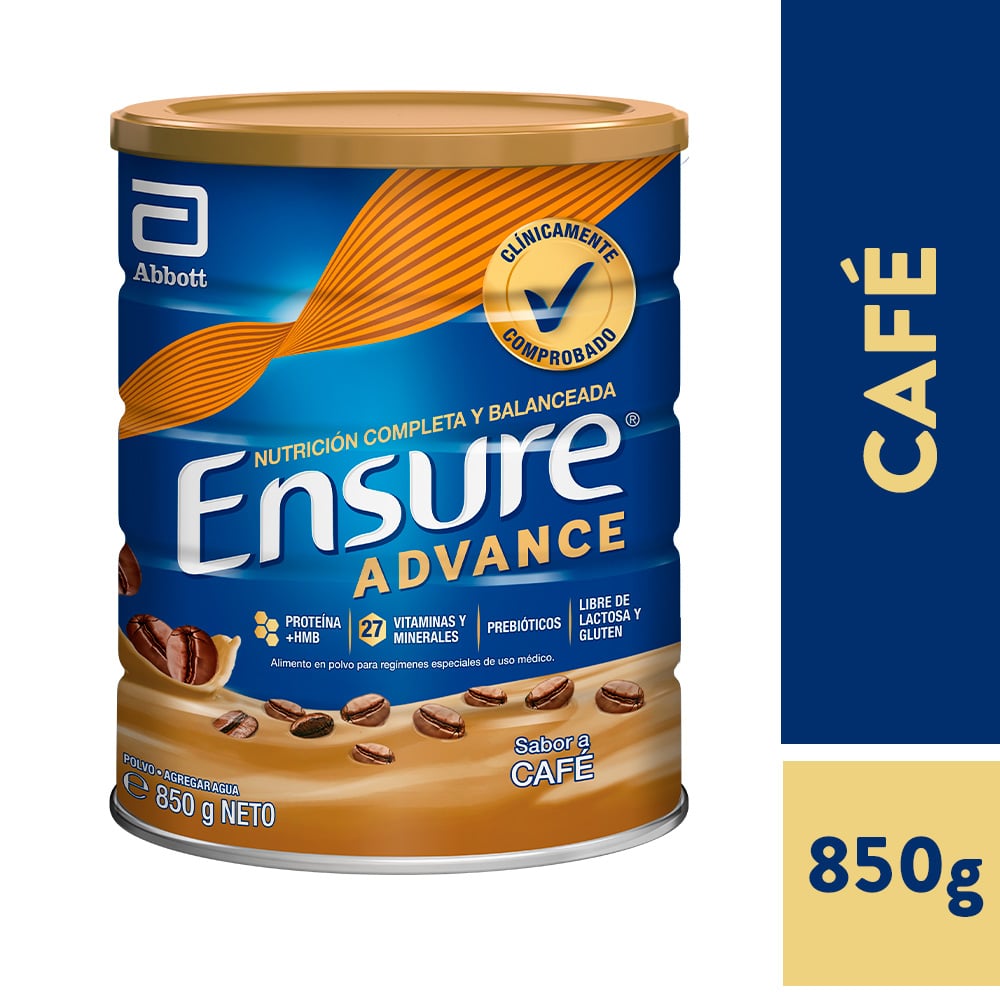 Ensure Advance Café 850 g | Cruz Verde