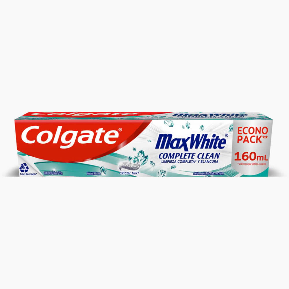 Pasta dental Colgate Max White 160ml | Cruz Verde