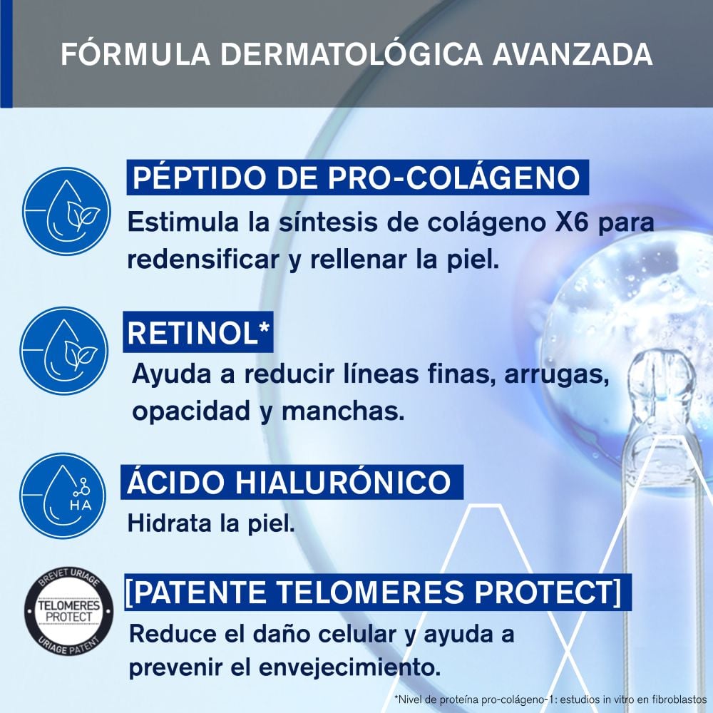 Serum Micro-redensificante Age Absolu 30ml Uriage | Cruz Verde