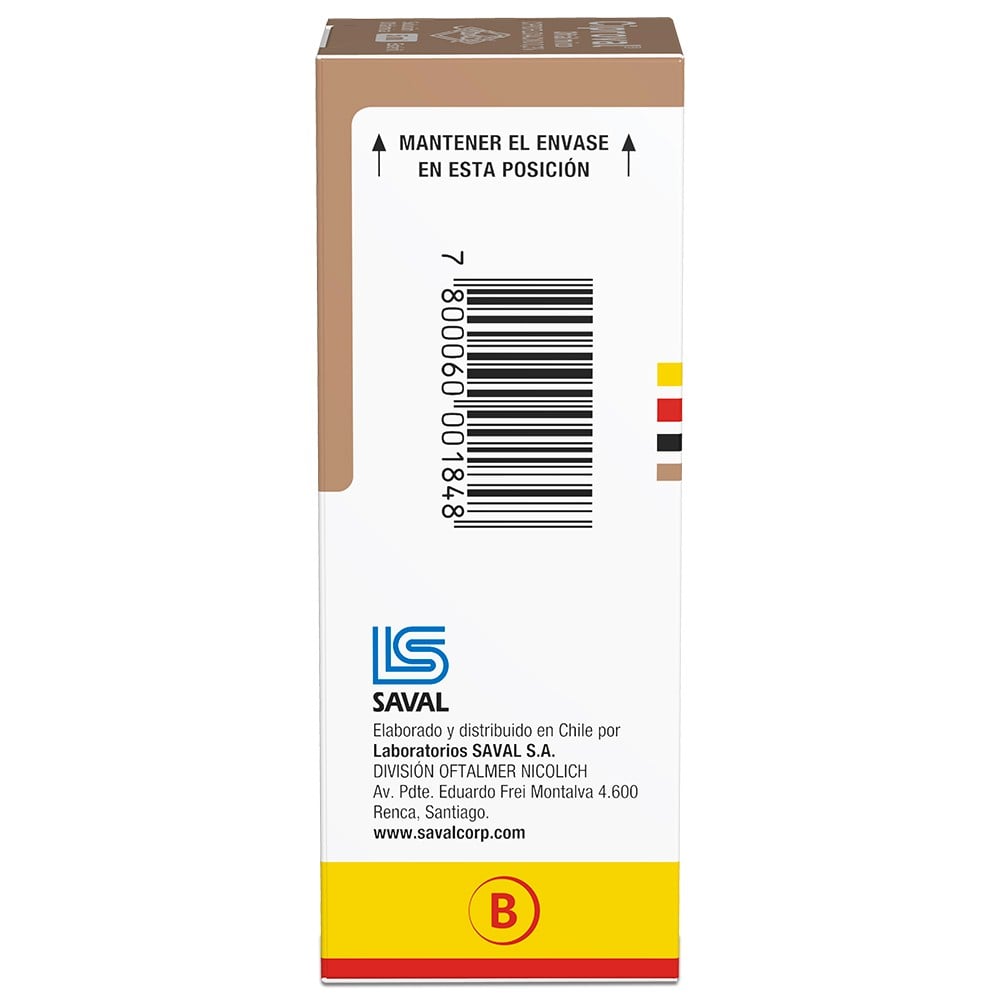 Ciproval Ciprofloxacino 0,3% Solución Oftálmica 5 mL | Cruz Verde