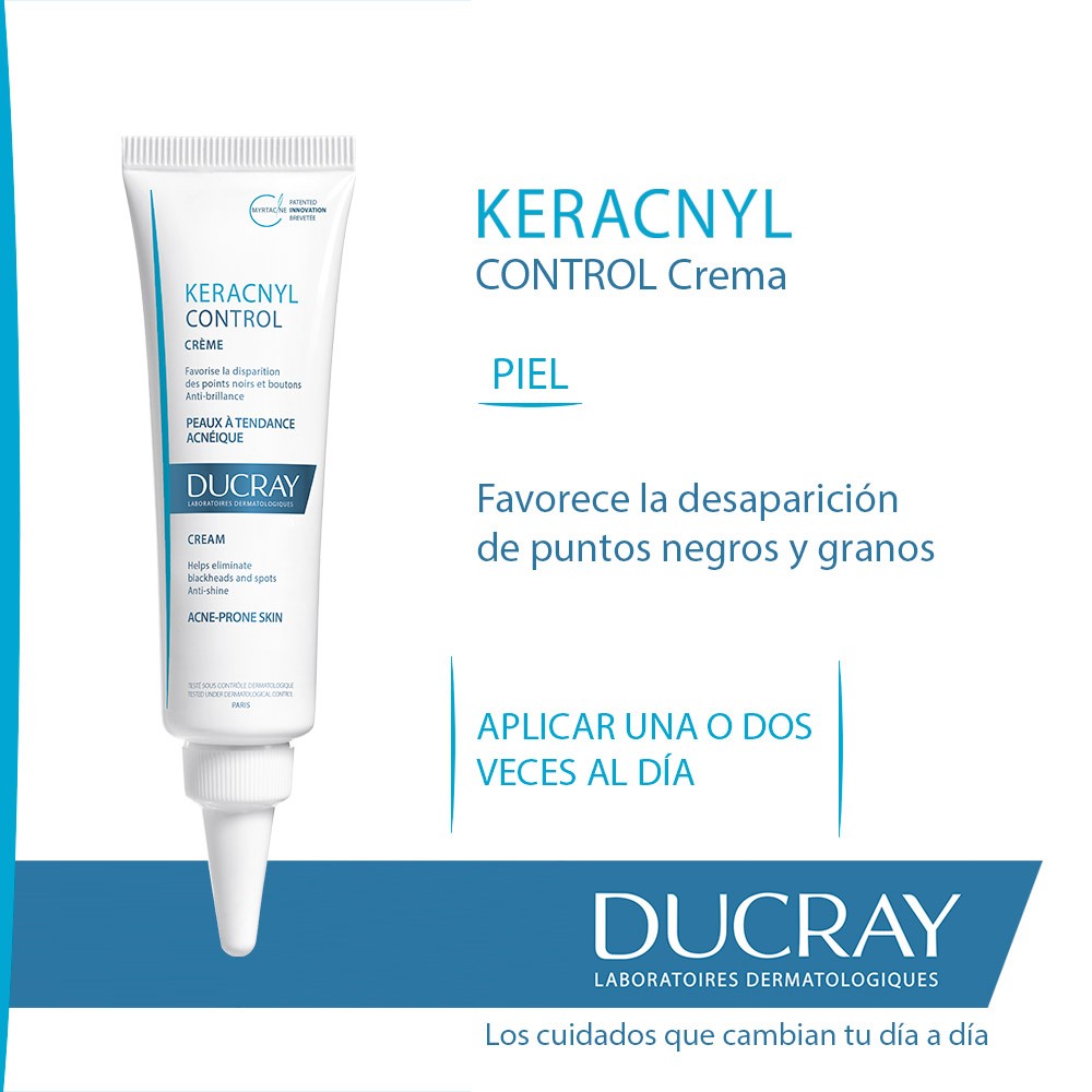 Keracnyl Glycolic+ Crema Desincrustante 30 mL | Cruz Verde