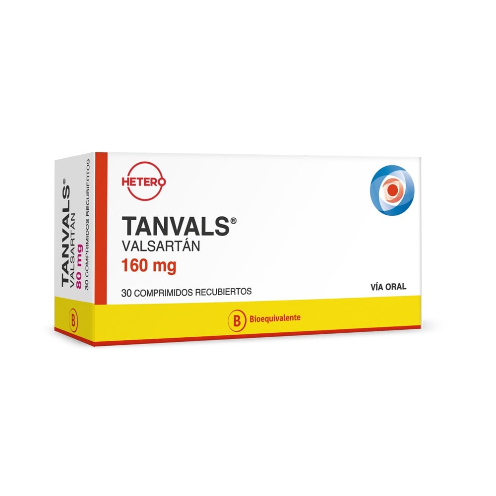 Tanvals 160 mg 30 Comprimidos | Cruz Verde