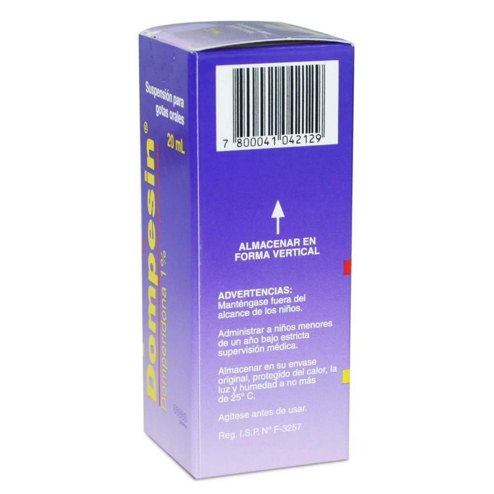 Dompesin Domperidona 10 mg Suspensión 20 mL | Cruz Verde