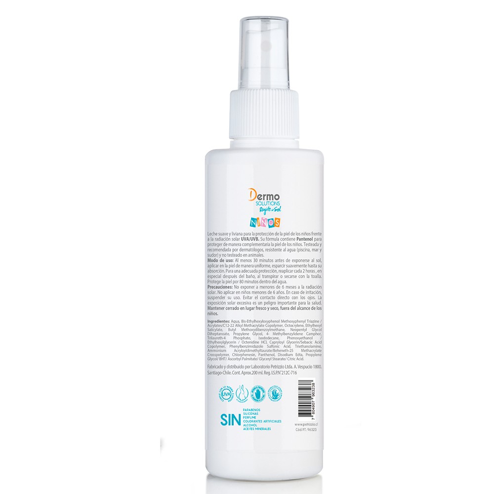 Protector Solar Para Adultos Fps 50 Dermo Solutions 200 mL | Cruz Verde