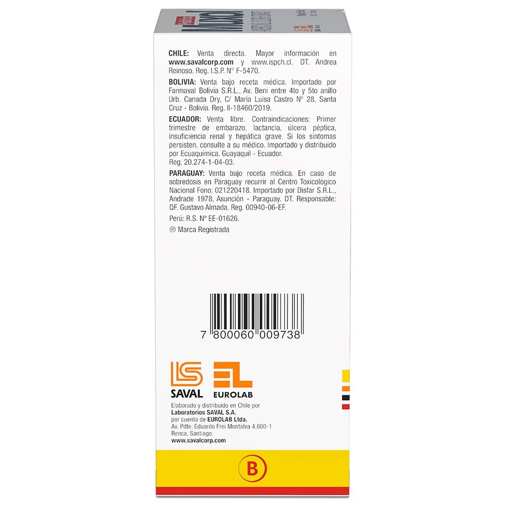 Muxol Jarabe Pediátrico Ambroxol 300 mg / 100 ml | Cruz Verde