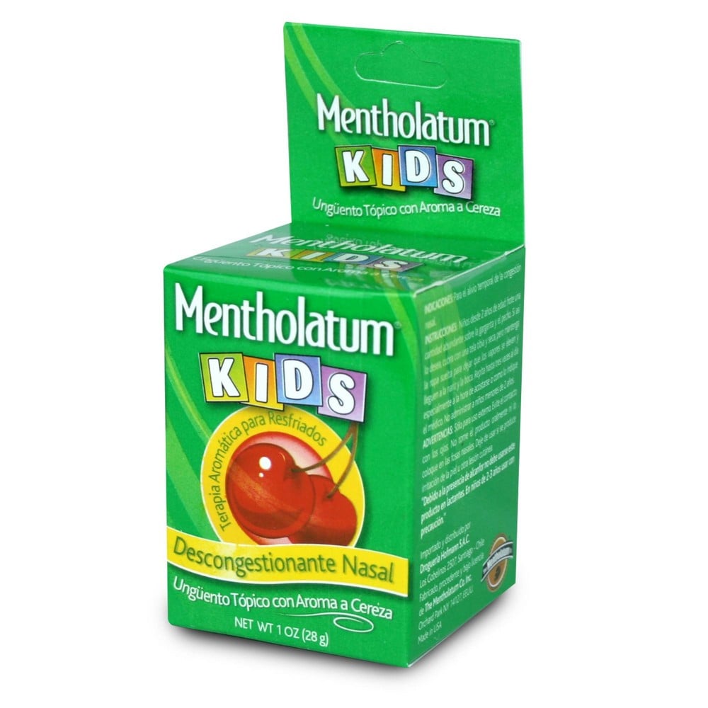 Mentholatum Kids aroma cereza Mentol 1,2 Unguento 28 gr | Cruz Verde
