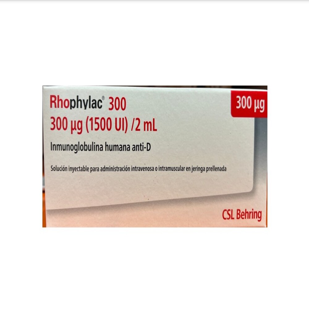 Rhophylac Solución Inyectable 300 mcg / 2 ml | Cruz Verde