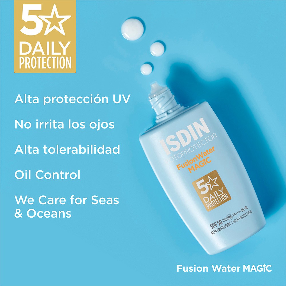 Fotoprotector Fusion Water Magic SPF50 | Farmacias Cruz Verde