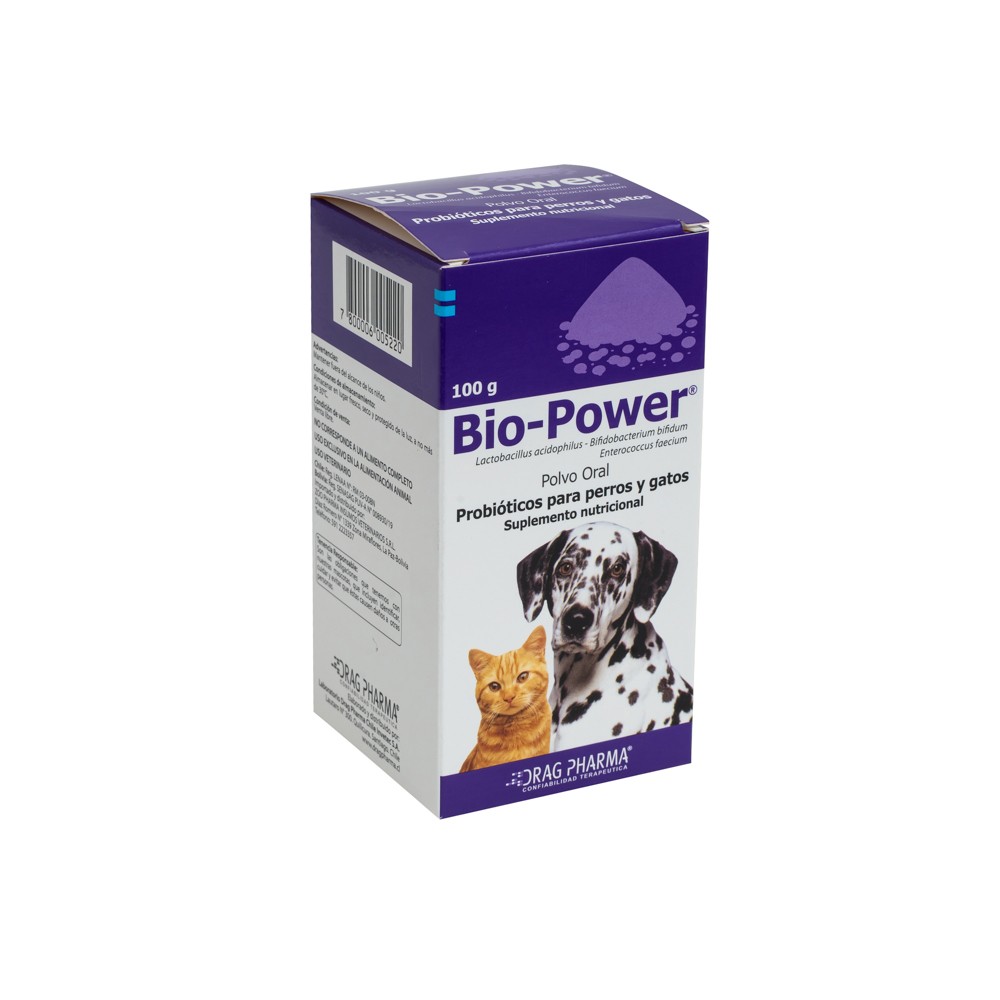 Bio Power Perro/Gato 100G | Cruz Verde
