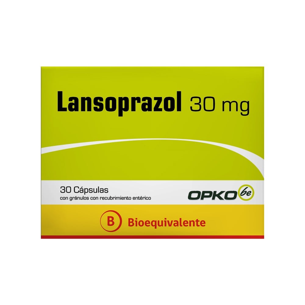 Lansoprazol 30mg 30 cápsulas | Cruz Verde