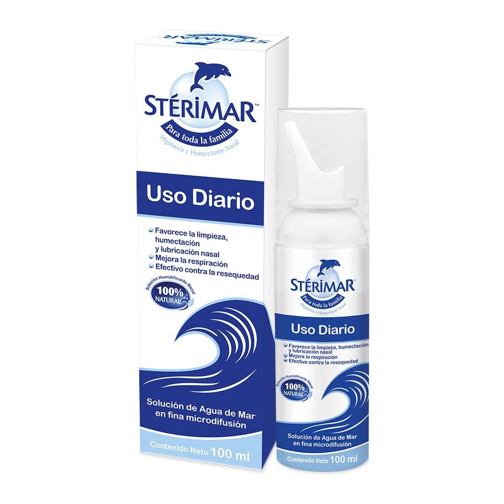 Sterimar Agua De Mar 0,9% Spray Nasal 100 mL | Cruz Verde