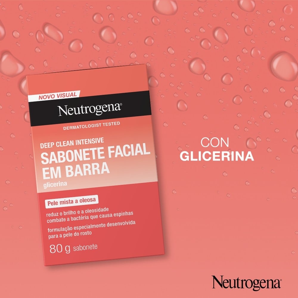 Jabon Facial Deep Clean Intensive 80 gr | Cruz Verde