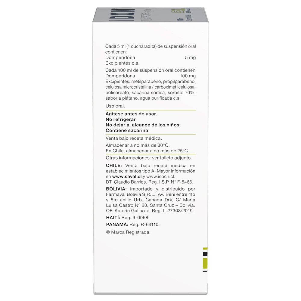 Idon Domperidona 5 mg Suspensión 100 mL | Cruz Verde