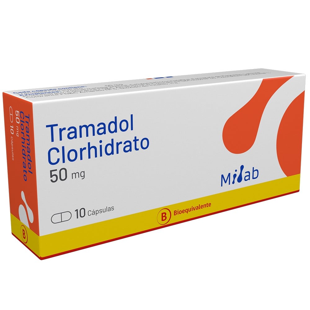Tramadol Clorhidrato 50 mg 10 Cápsulas | Cruz Verde