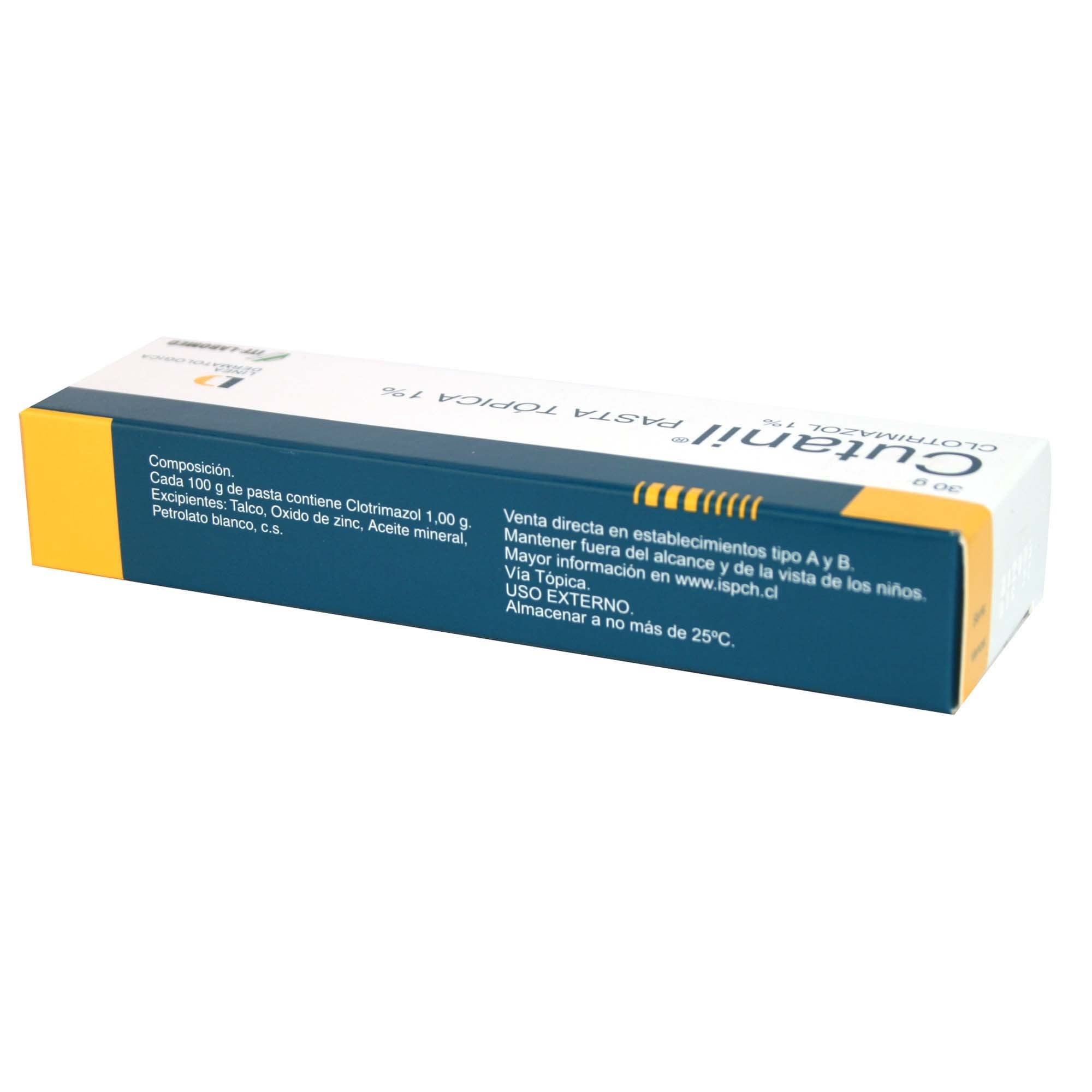 Cutanil Clotrimazol 1% Pasta Dérmica 30 gr | Cruz Verde