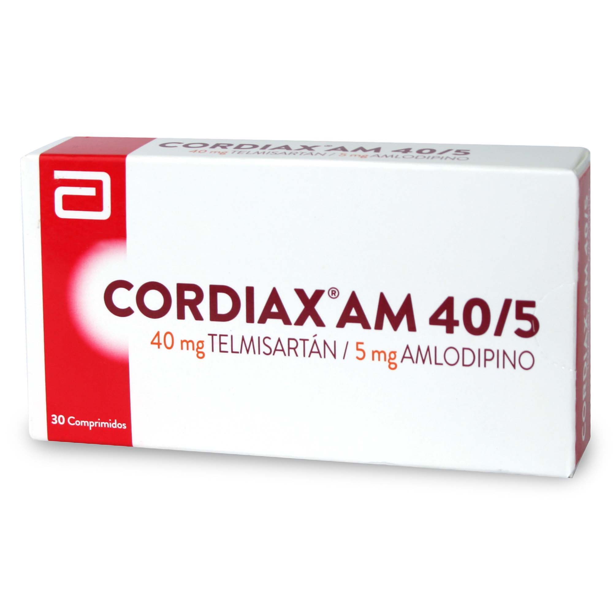 Cordiax AM Telmisartan 40 mg 30 Comprimidos | Cruz Verde