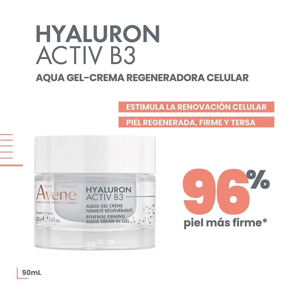 Hyaluron Activ B3 Aqua gel-crema regeneradora celular 50 ml | Cruz Verde