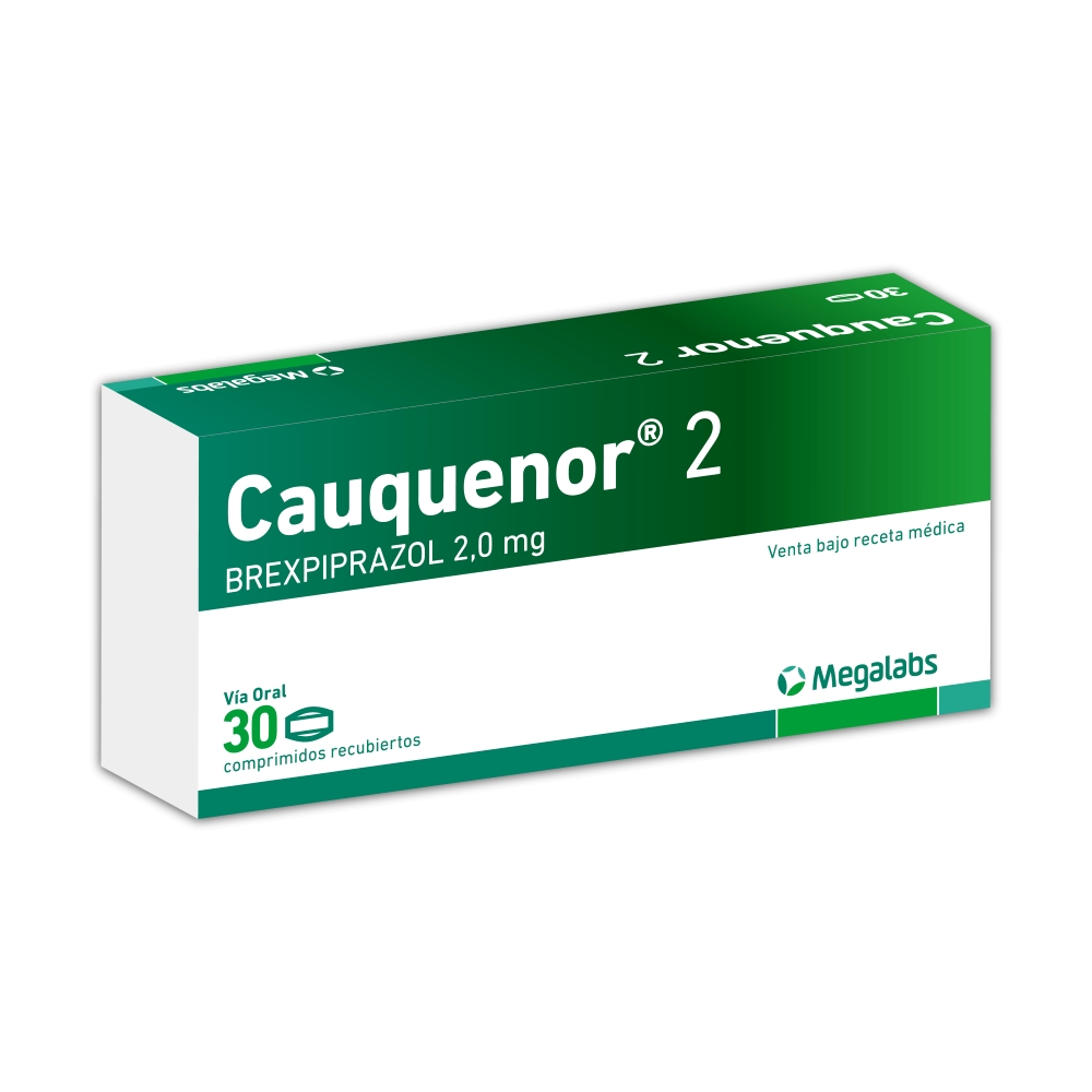 Cauquenor Brexpiprazol 2 mg 30 Comprimidos Recubiertos | Cruz Verde