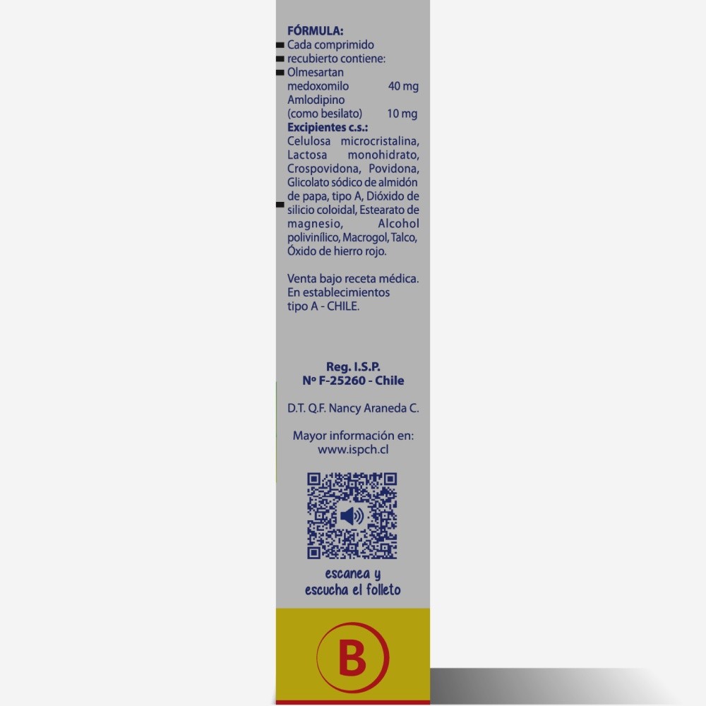 Cardipres 40mg/10mg 30 Comprimidos Recubiertos | Cruz Verde