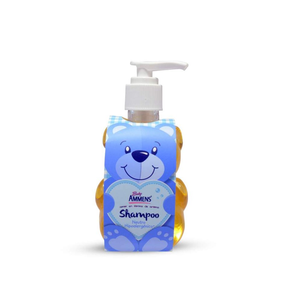 Baby Shampoo Hipoalergénico Envase Forma de Osito con Válvula 190 mL ...