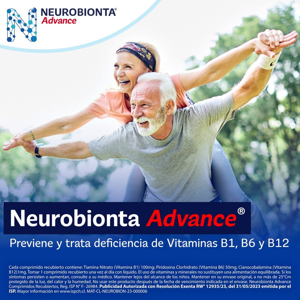 Neurobionta Advance 30 Tabletas | Cruz Verde