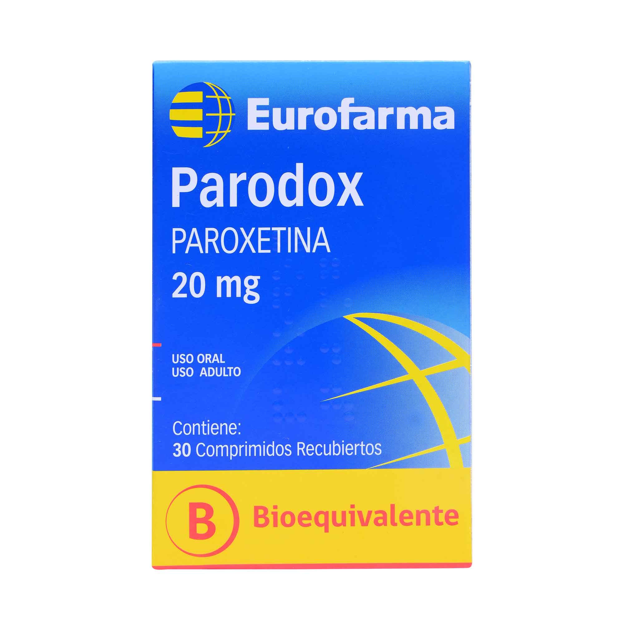 Paroxetina 20 mg
