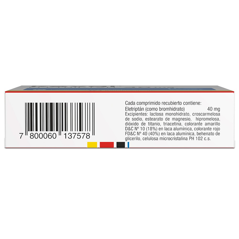 Keval Eletriptan 40 mg 6 Comprimidos Recubiertos | Cruz Verde
