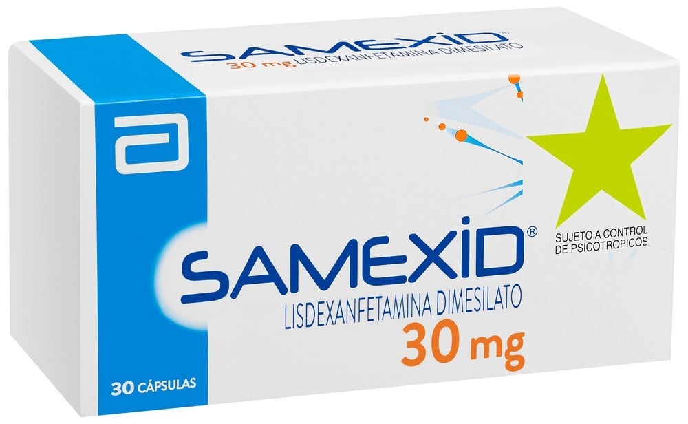 Samexid 30 mg 30 Cápsulas | Cruz Verde